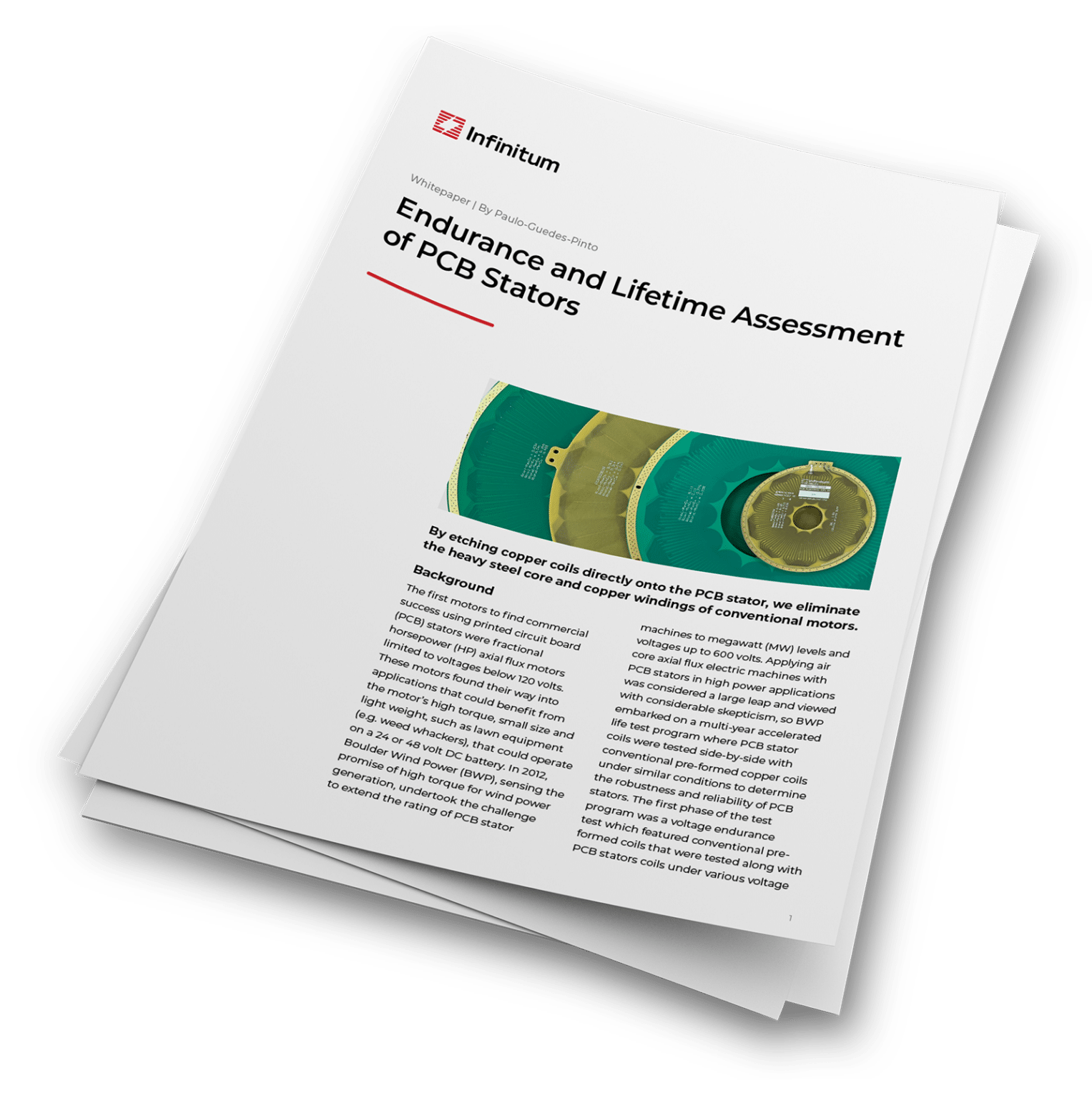 Endurance and Lifetime Assessment of PCB Stators - Infinitum